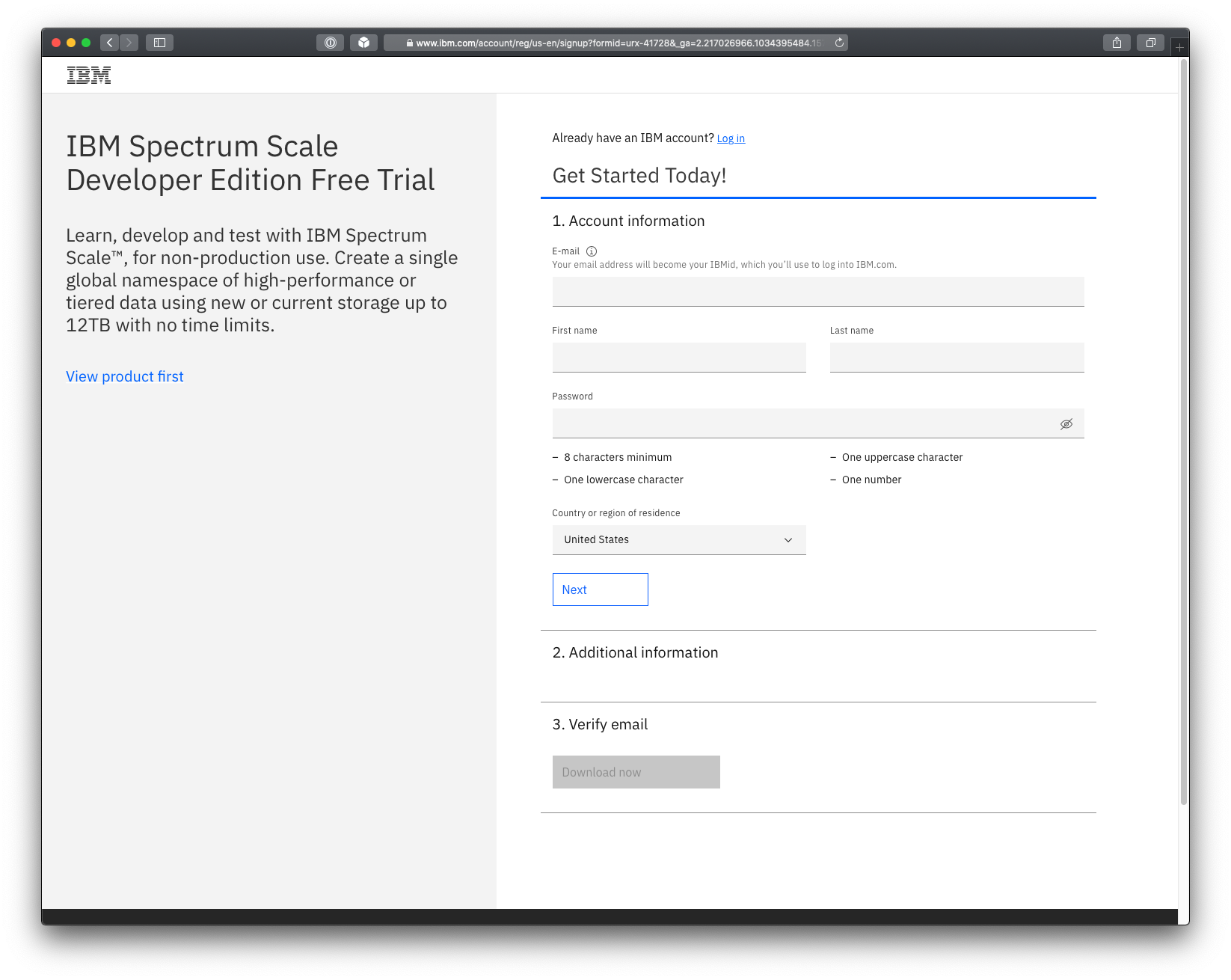Getting started with Spectrum Scale Developer Edition – Downloading – Parallel File Systems